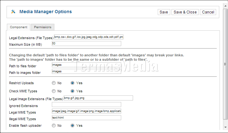 Mengaktifkan Fitur Flash Uploader (Bulk And Mass Upload) CMS Joomla